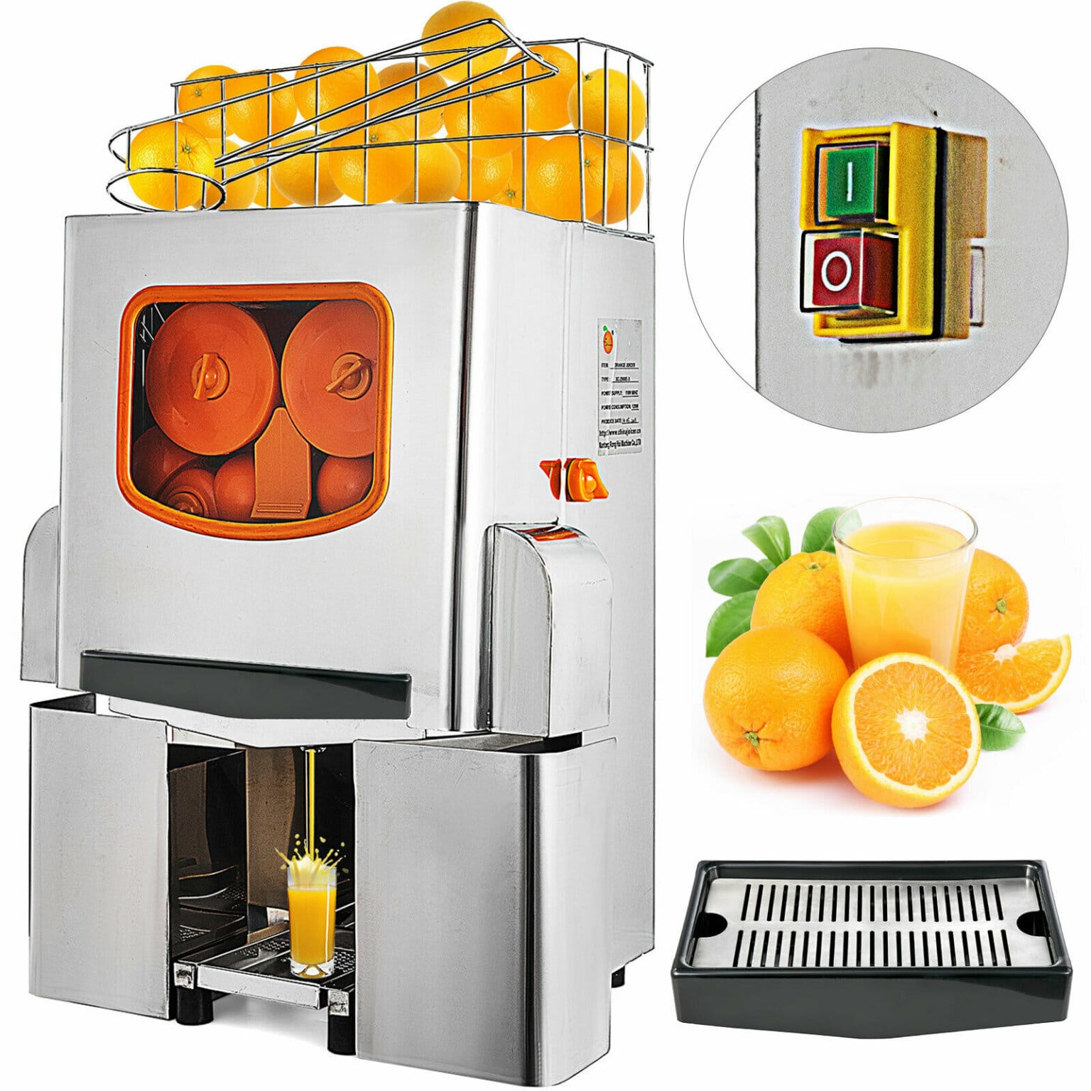 Máquina exprimidor automático de naranjas | distribución ARC